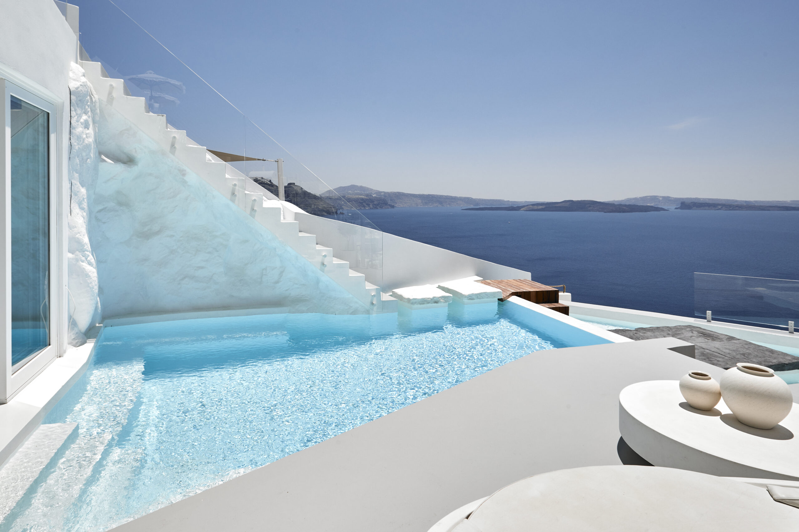 The One Saint Villa with Private Terrace with Caldera View - The Saint ...